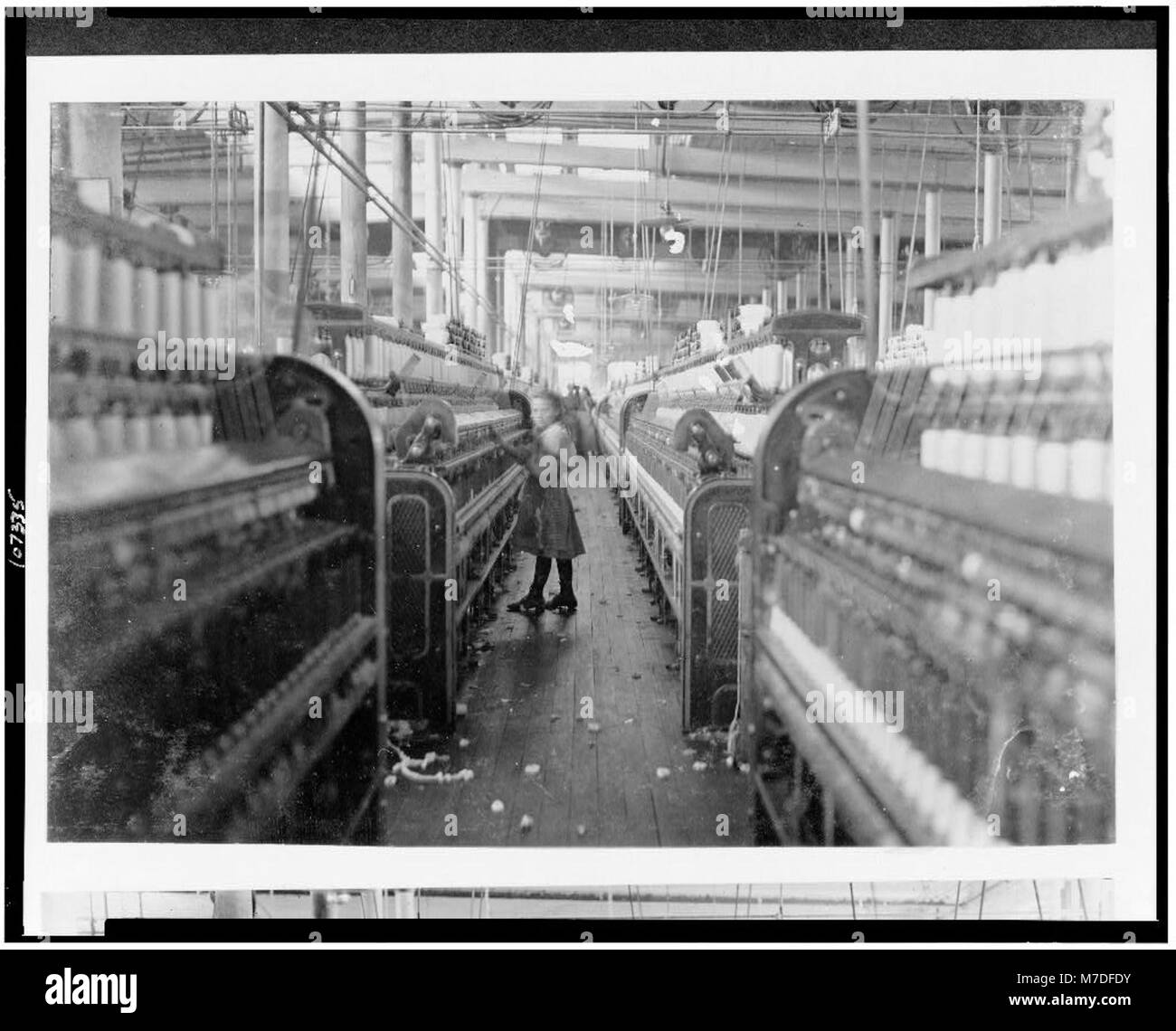 A photograph from the Mollahan Cotton Mills in Newberry, South Carolina ...