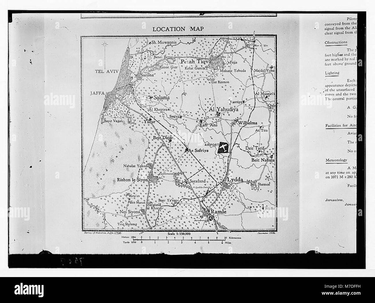 Aerodrome map hi-res stock photography and images - Alamy