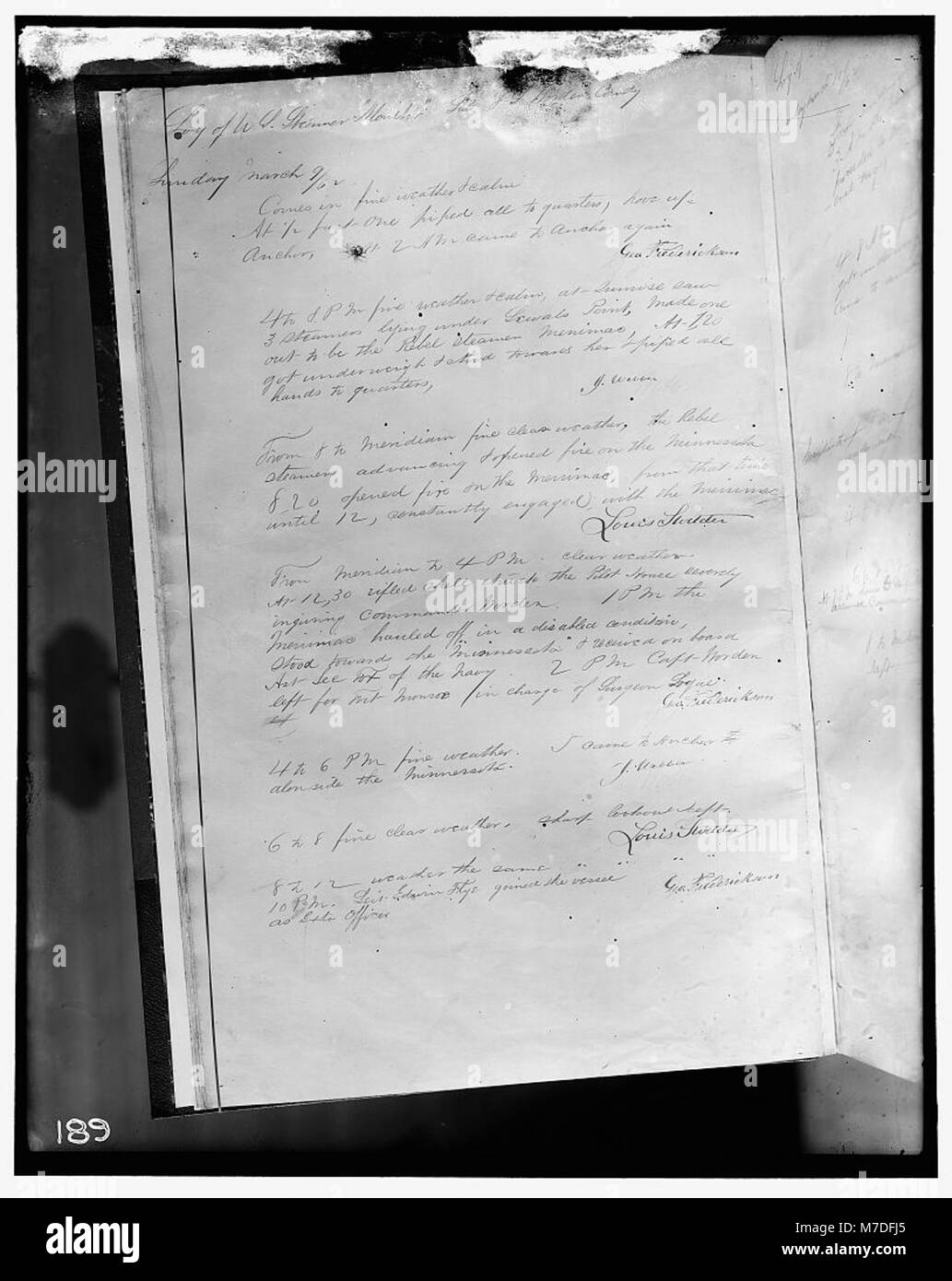 Naval log Black and White Stock Photos & Images - Alamy