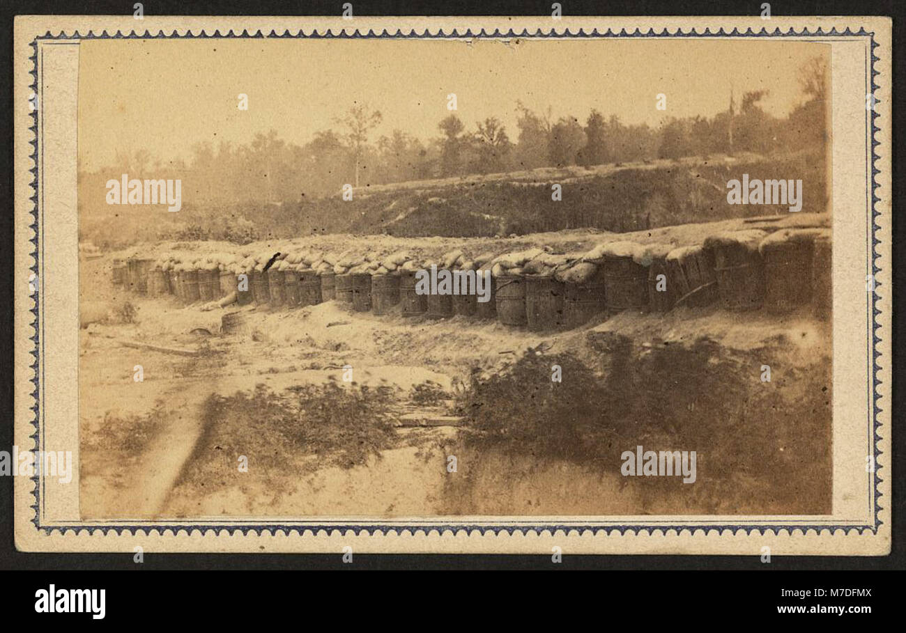 A photograph taken from the interior of the citadel in Baton Rouge ...