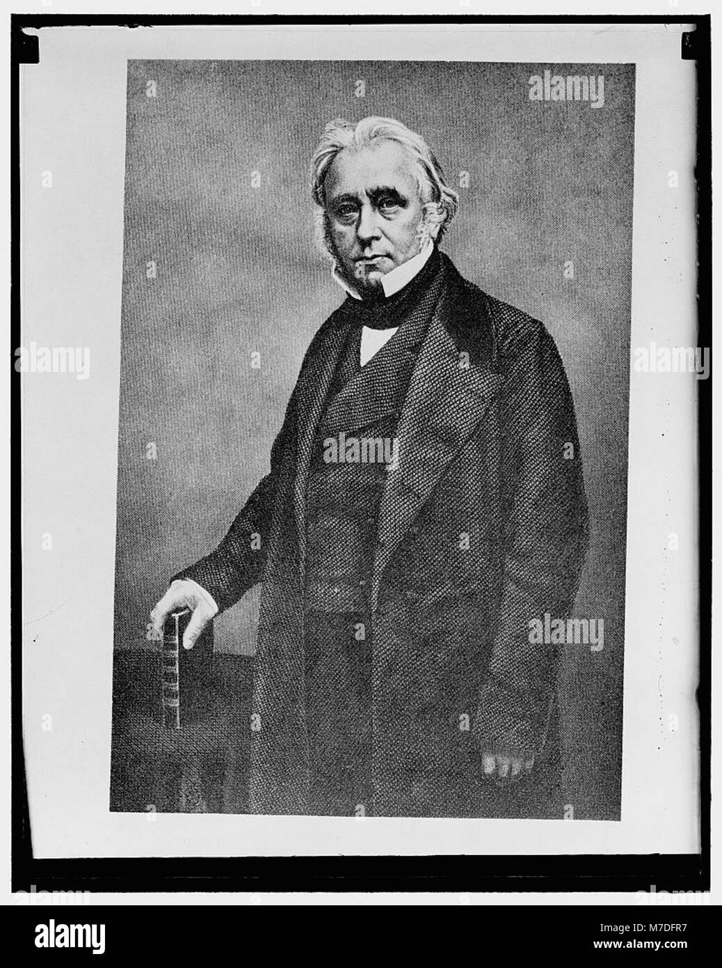 A portrait of Lord Thomas Binghamton (Babington) Macauley, an important ...