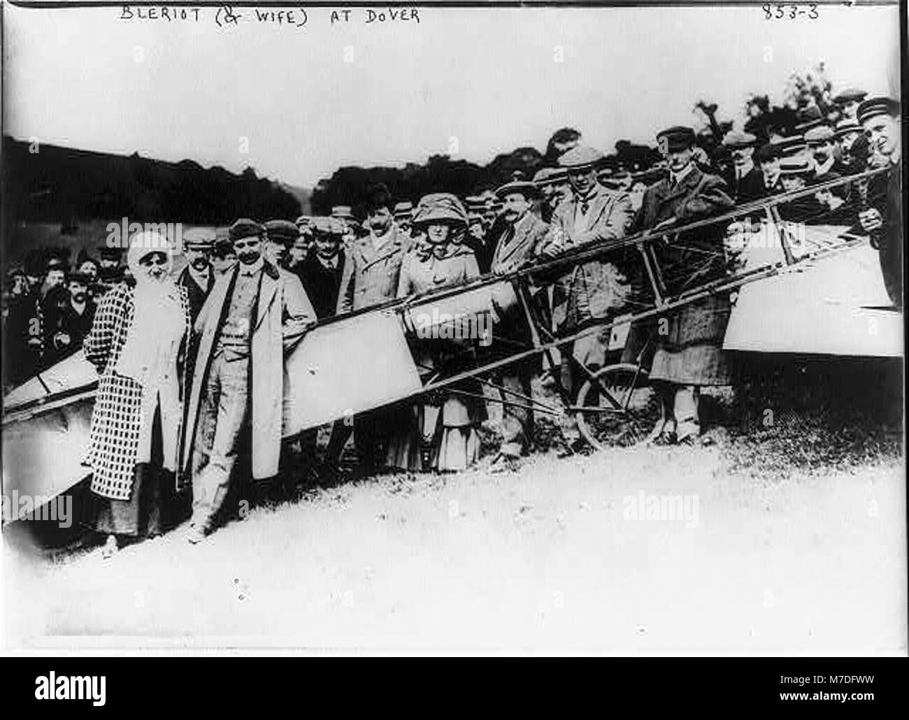 Early 1900s french airplane Black and White Stock Photos & Images - Alamy