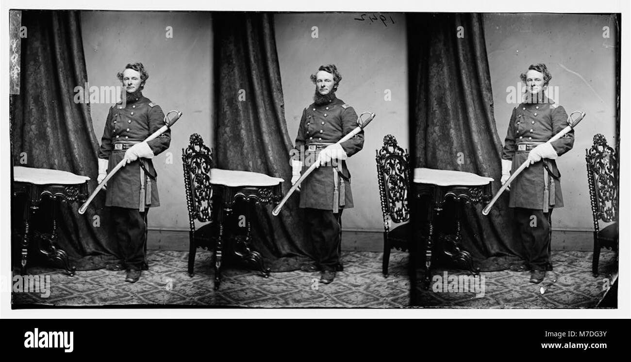 A portrait of Lieutenant Colonel G.S. Nichols, showcasing his military ...