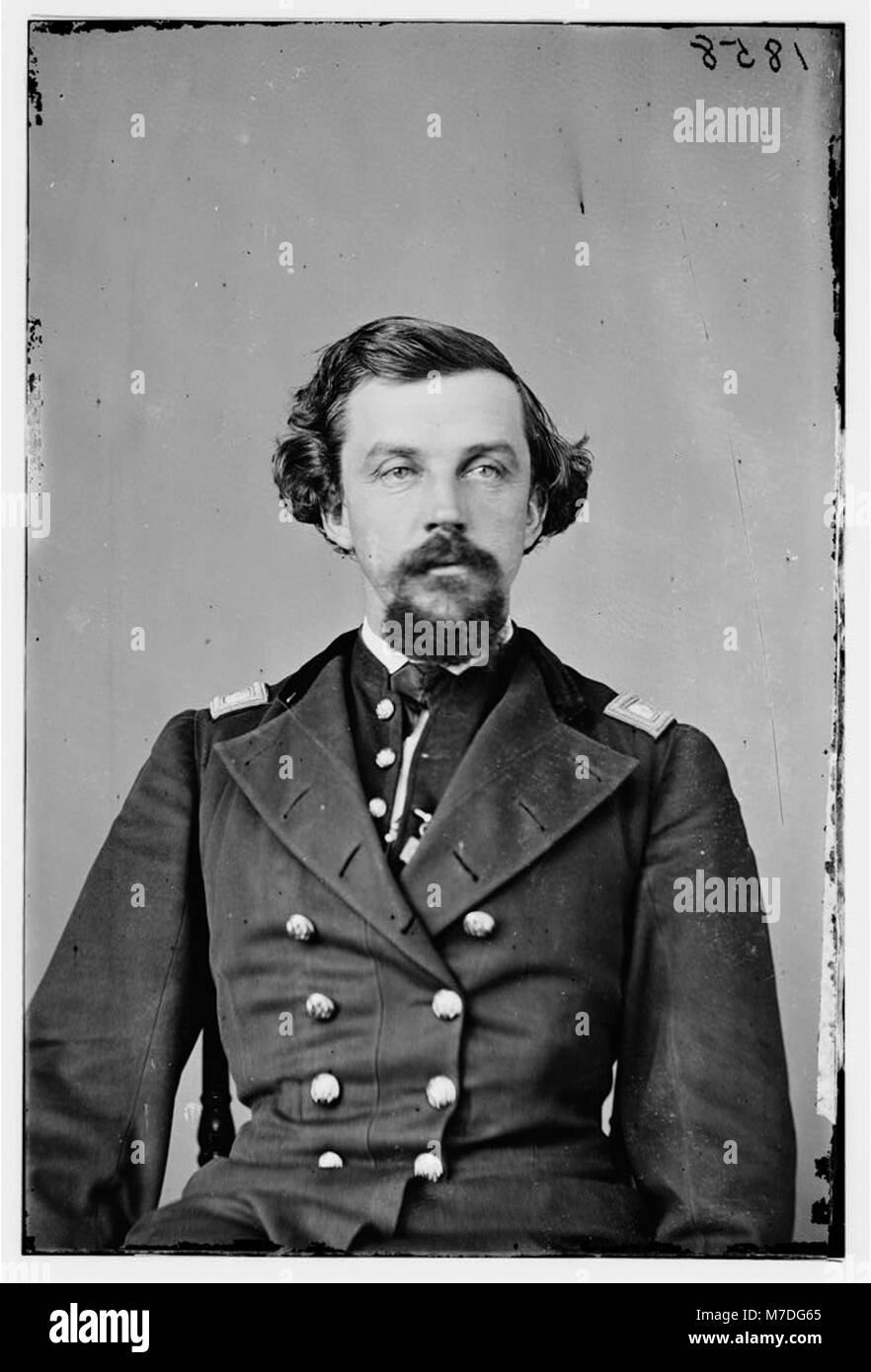 A photograph of Lieutenant Colonel Samuel S.F. Tappan of the 1st ...