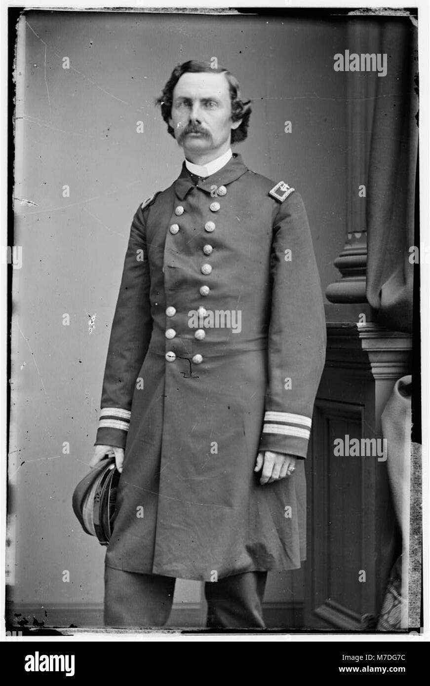 This portrait shows Lieutenant Commander George U. Morris, capturing ...