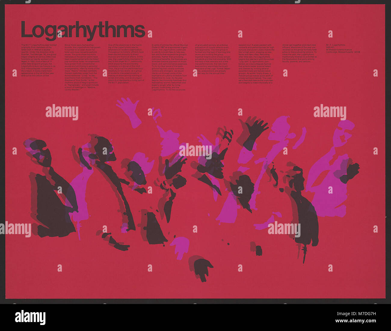 A photograph titled 'Logarhythms', which likely refers to a visual ...