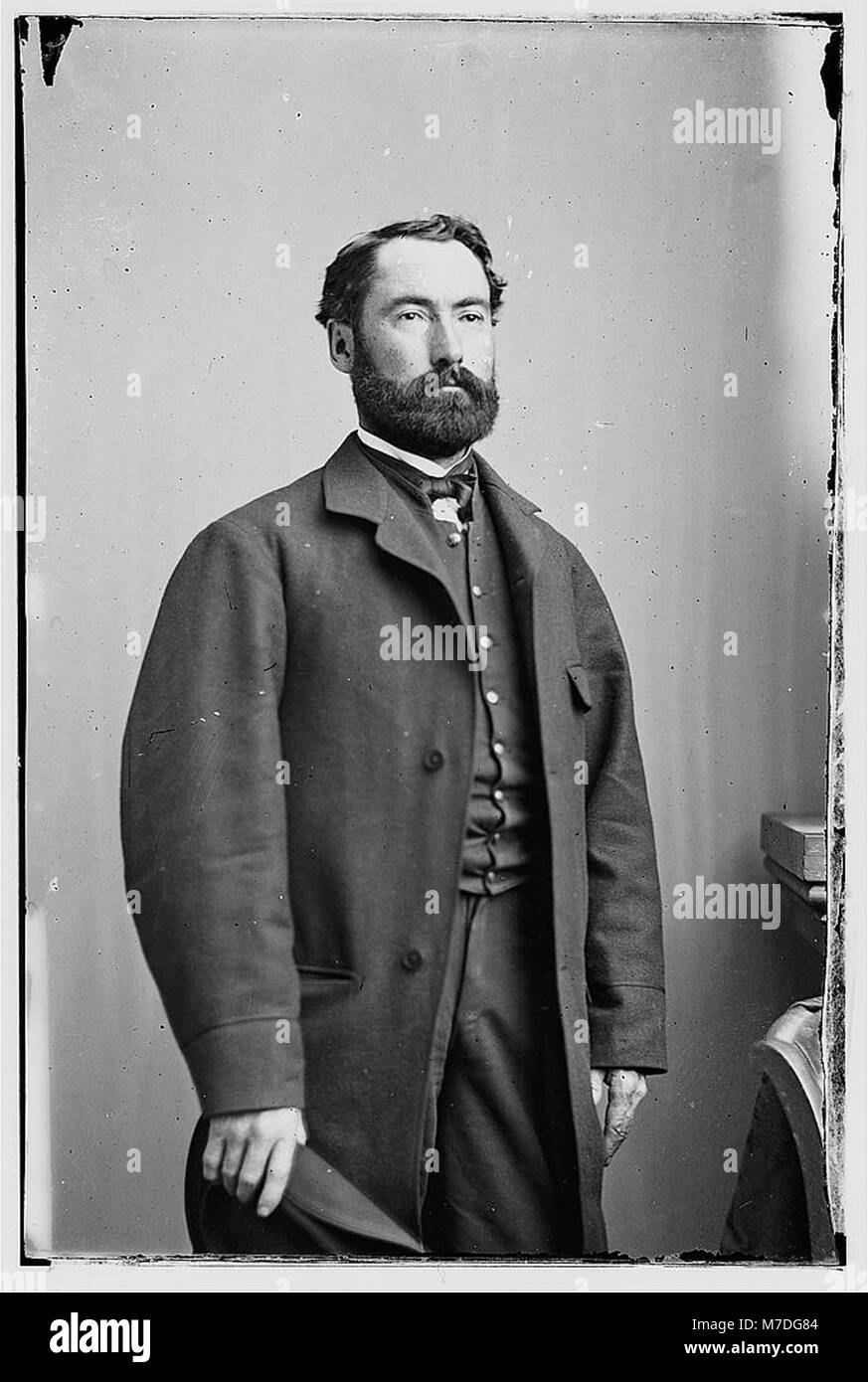 This image shows Lieutenant Farrell, a military officer, captured in a ...