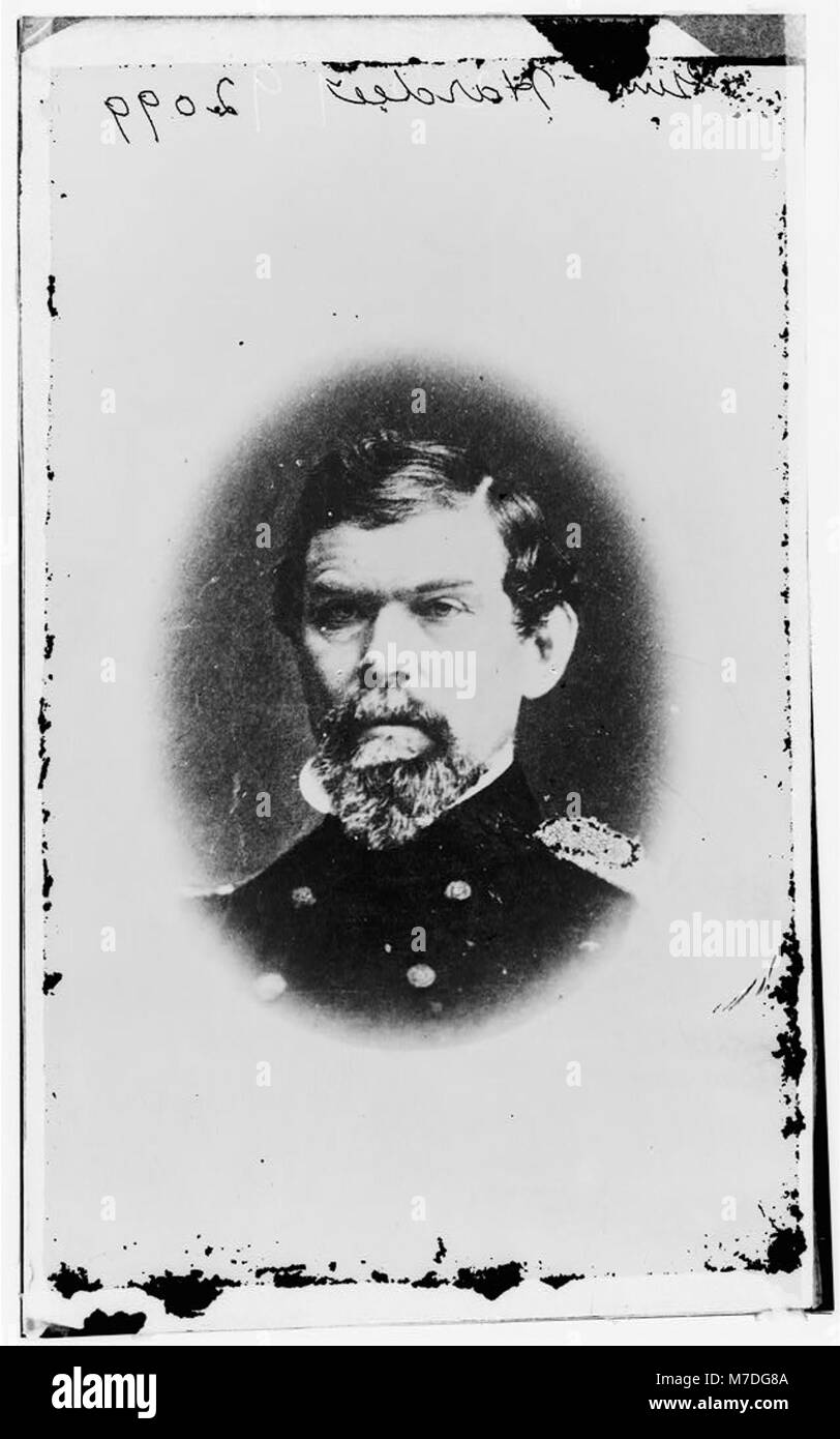 A portrait of Lieutenant General W.J. Hardee, a senior officer in the ...