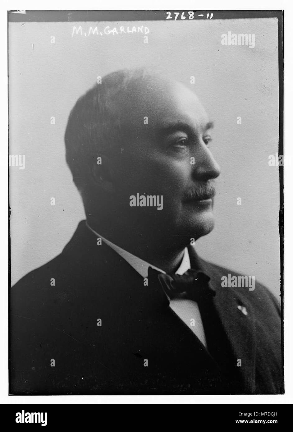 M.M. Garland was a prominent figure in American history, and this image ...