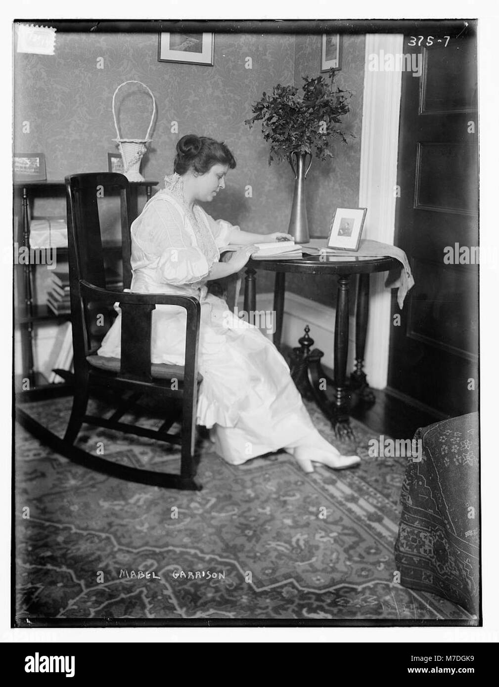 A portrait of Mabel Garrison, an American soprano renowned for her ...