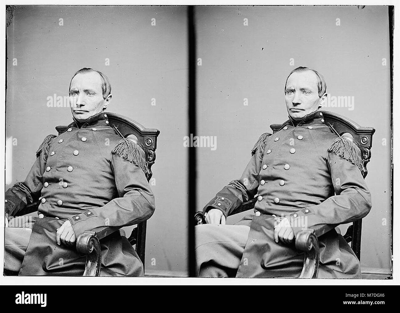 Maj. Cunningham LOC cwpb.04988 Stock Photo - Alamy
