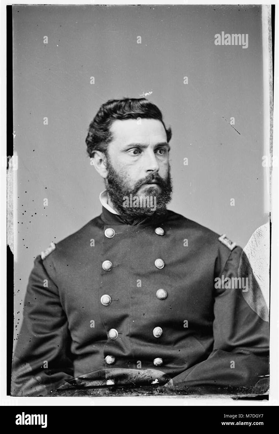 Major G.B. Ely, Paymaster, is depicted in this historical image. The ...
