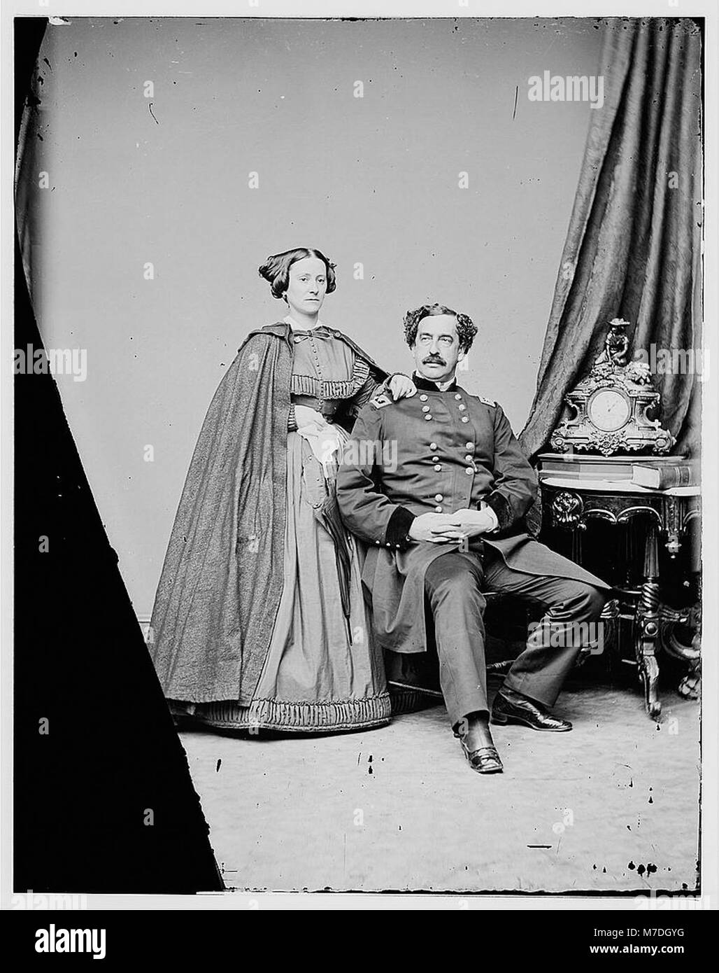 Major General Abner Doubleday, known for his role in the American Civil ...