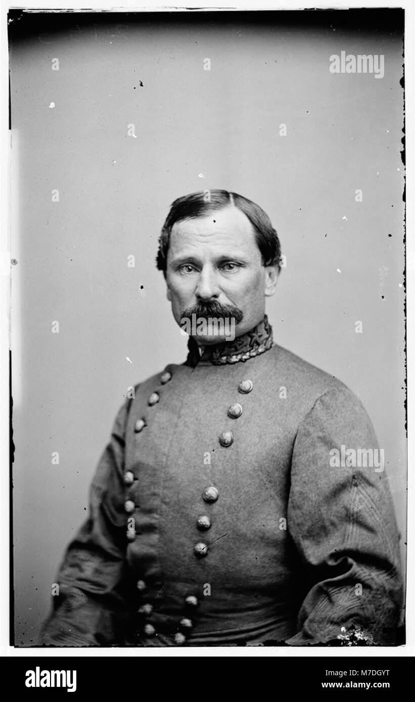 A portrait of Major General Cadmus Marcellus Wilcox, a Confederate ...