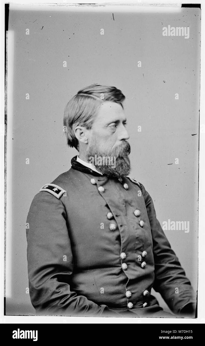 Major General Jefferson C. Davis, a significant figure in U.S. military ...