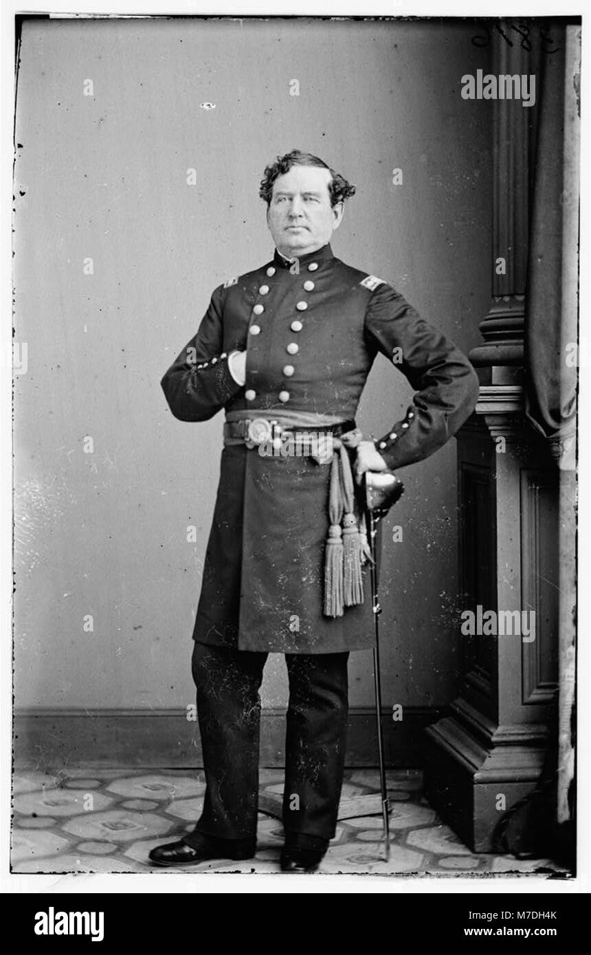 Portrait of Major J. Howard, a military officer captured in a formal ...