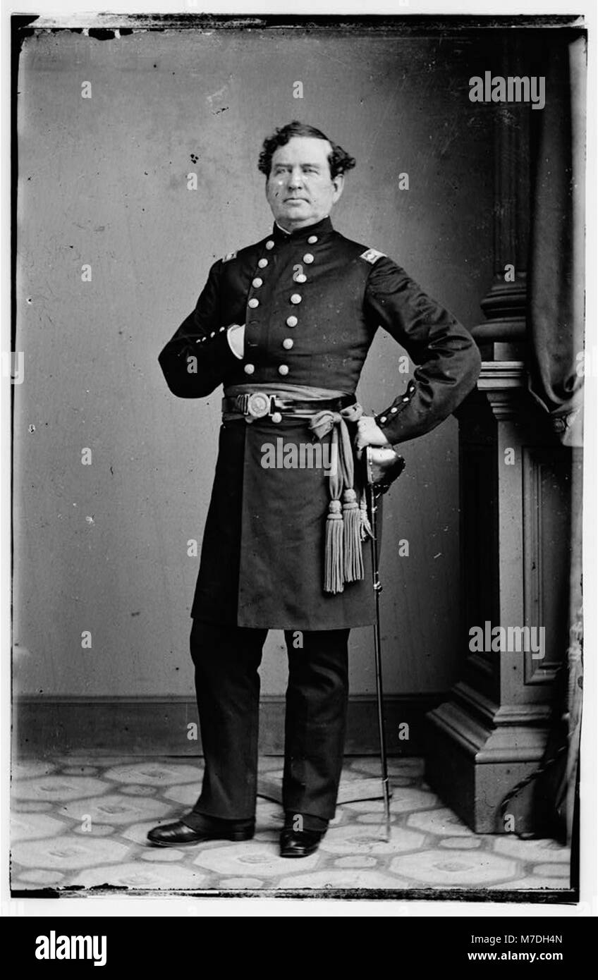 A portrait of Major J. Howard, showcasing his military attire and rank ...