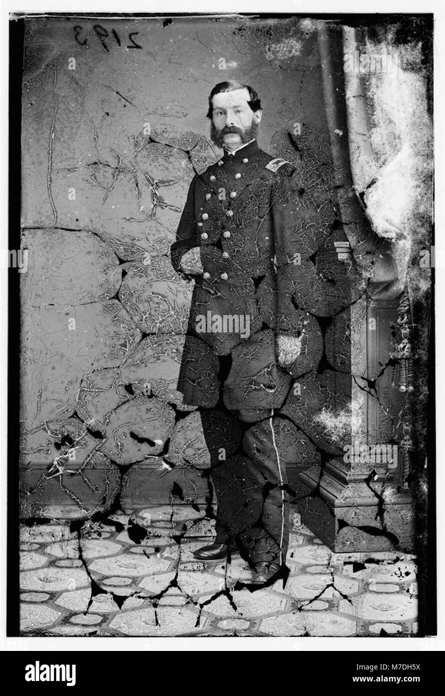 A formal portrait of Major Potter, a notable figure, reflecting his ...