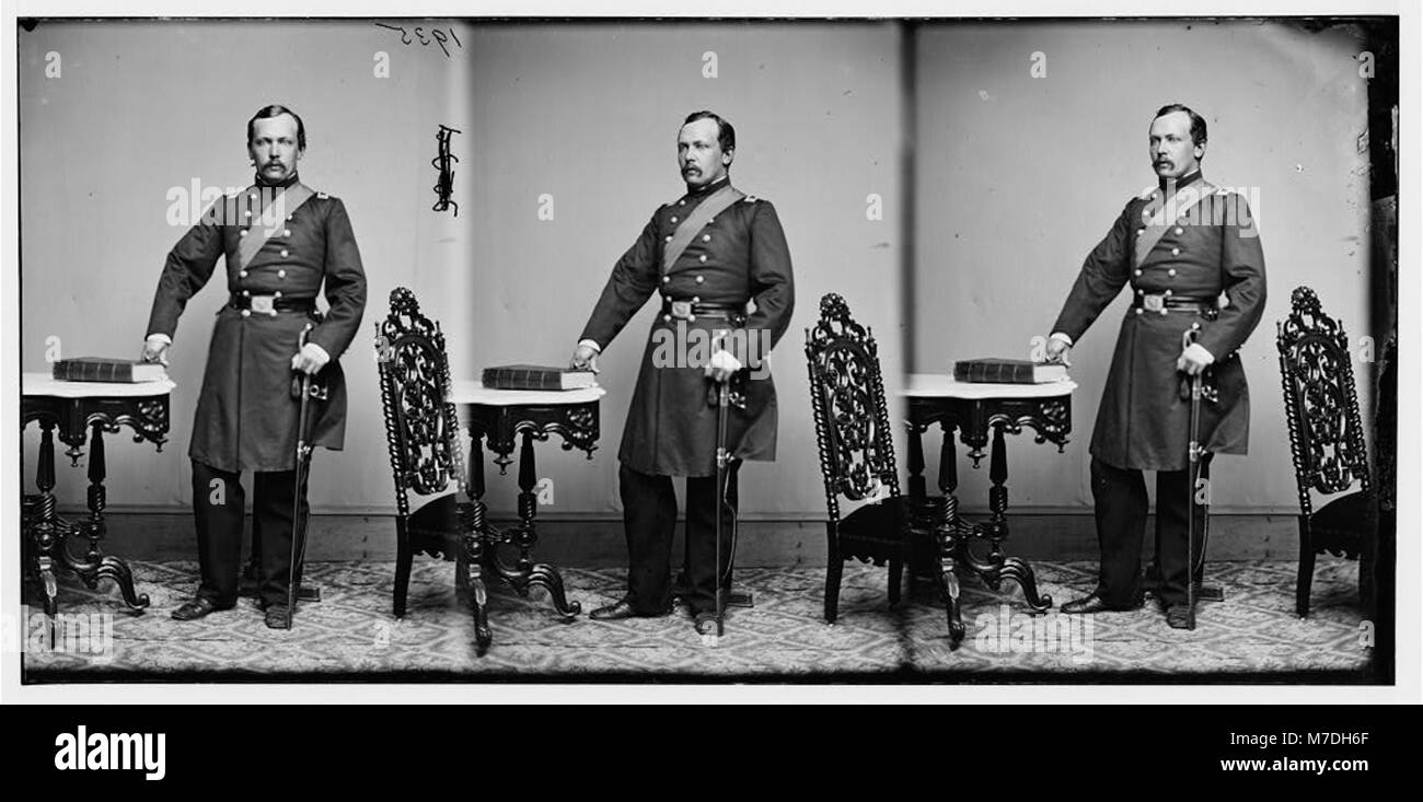 A portrait of Major S. Von Forstner of the 3rd New Jersey Cavalry ...