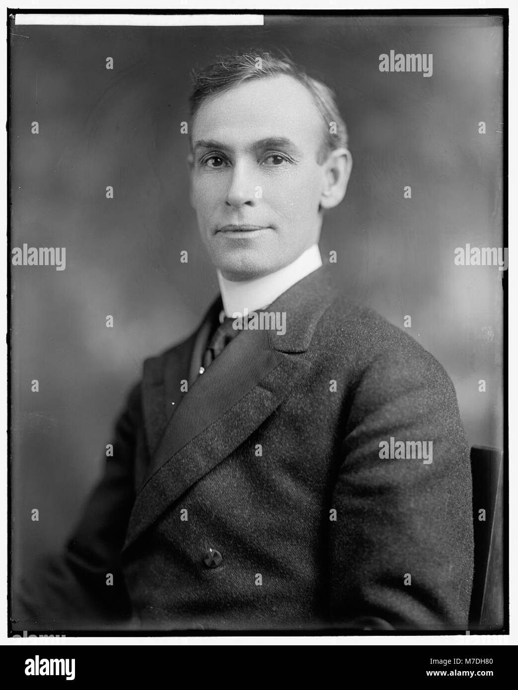 A portrait of Elliott M. Major, a notable figure serving as governor ...