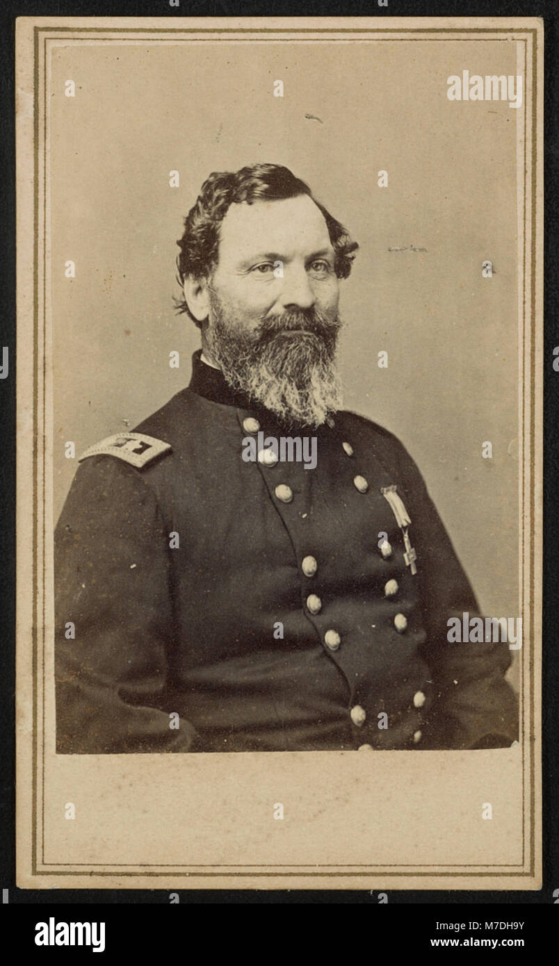 A portrait of Major General John Sedgwick, a key figure in the U.S ...