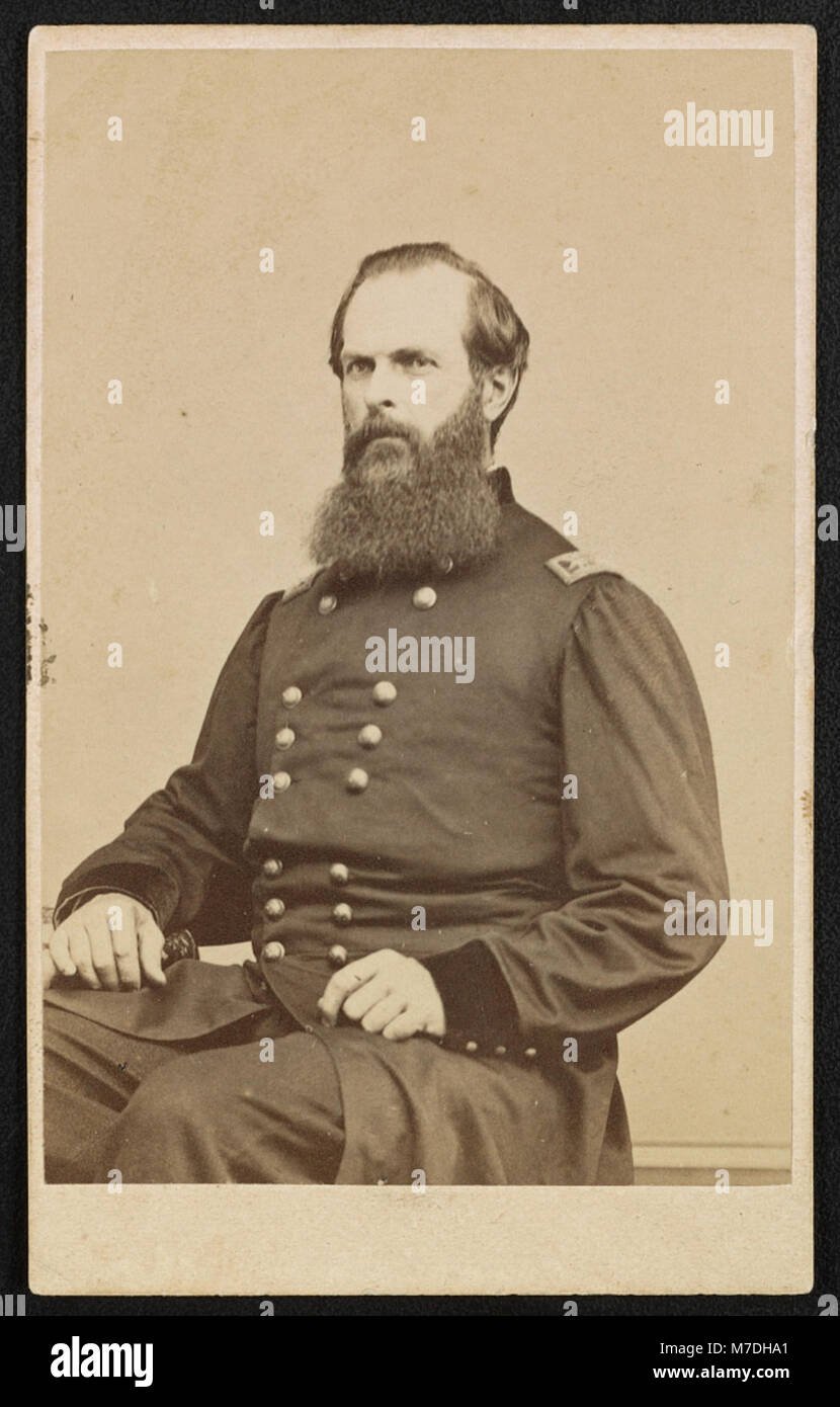 This photograph depicts Major General John White Geary of the 28th ...