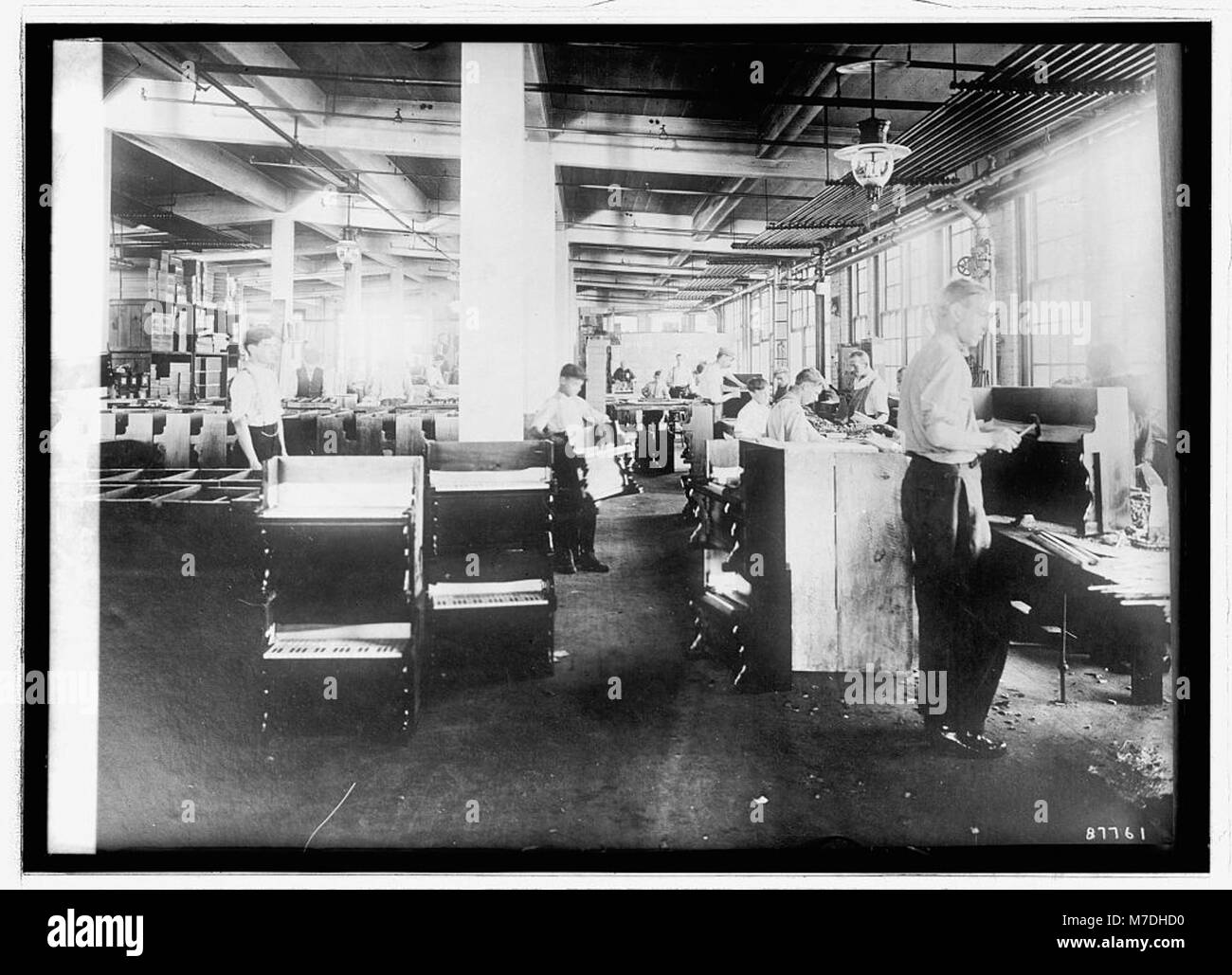 Toy production line Black and White Stock Photos & Images - Alamy