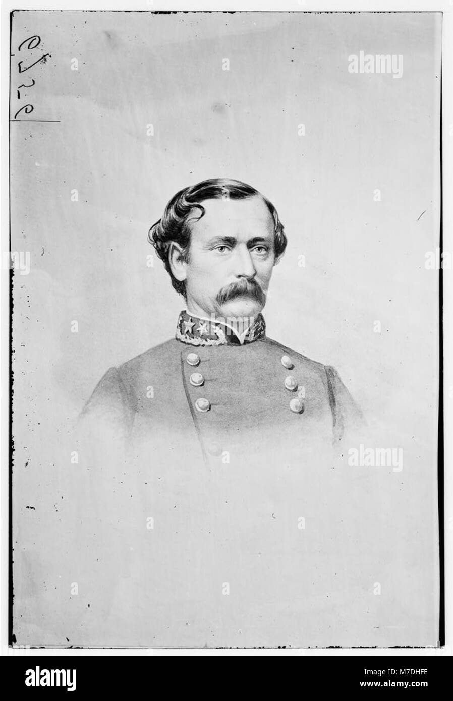 This portrait features Mansfield Lovell, a Confederate States Army ...