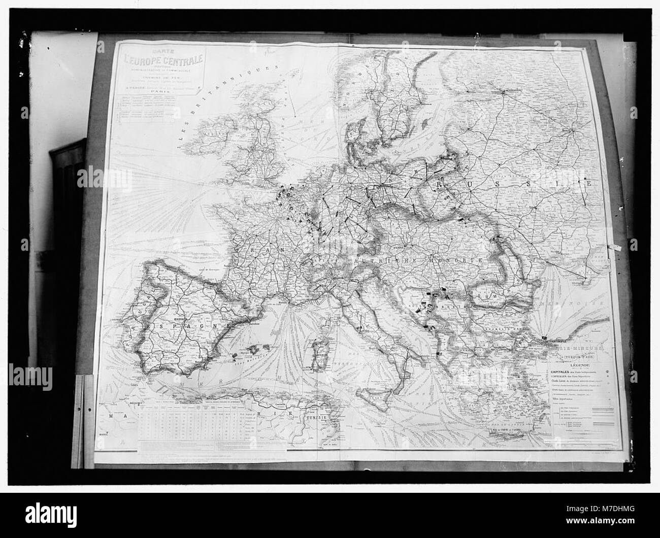 Europe map collection continent hi-res stock photography and images - Alamy