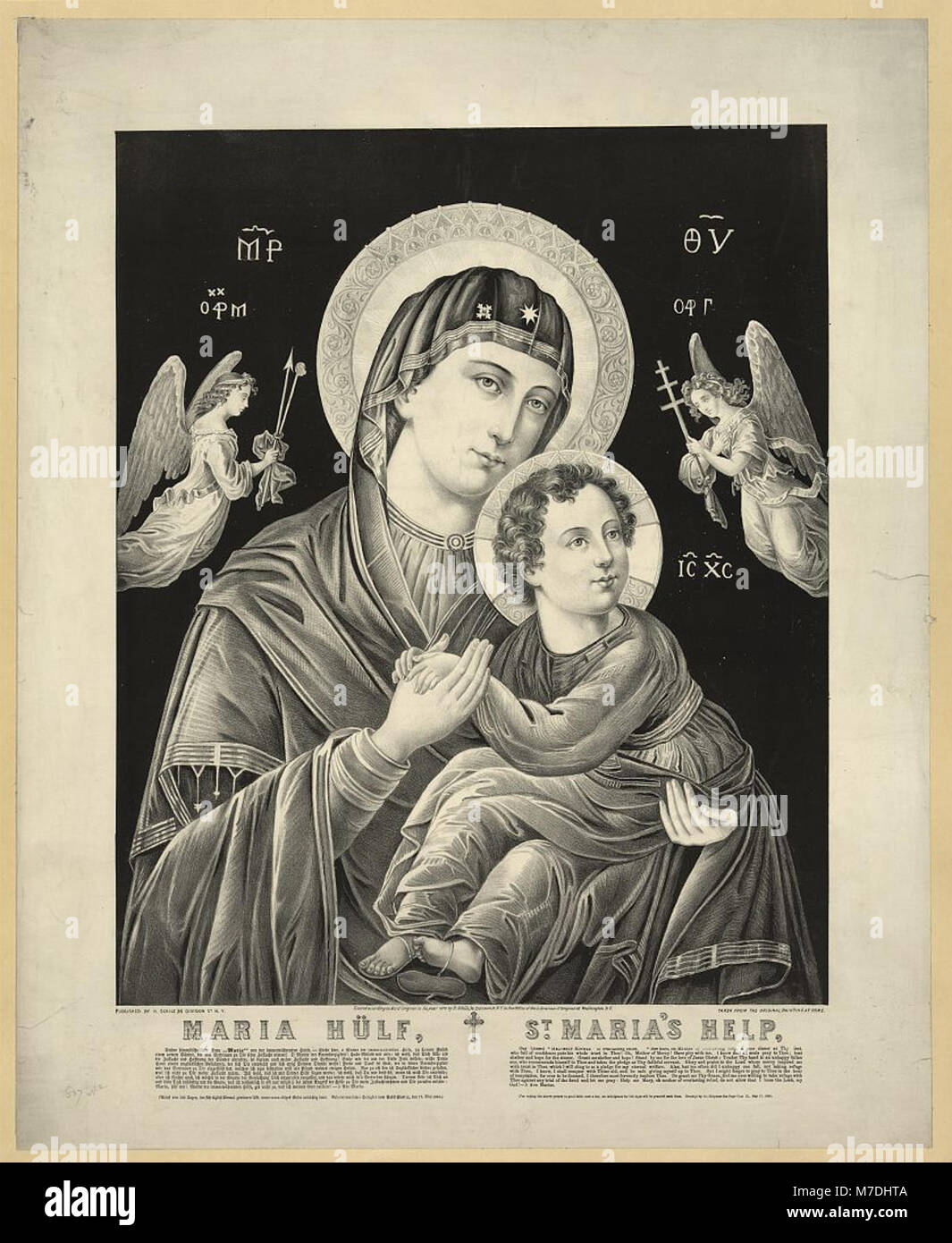 An image of Maria Hulf, depicting her role in providing help under the ...