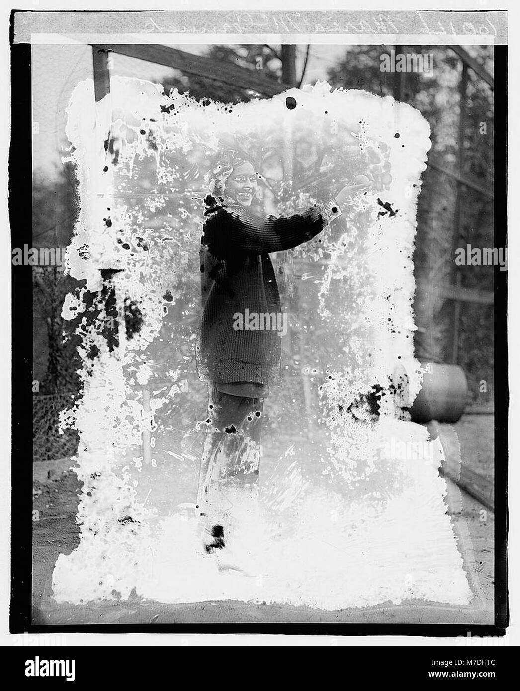 A portrait of Maria McCormick, captured in a historical photograph ...