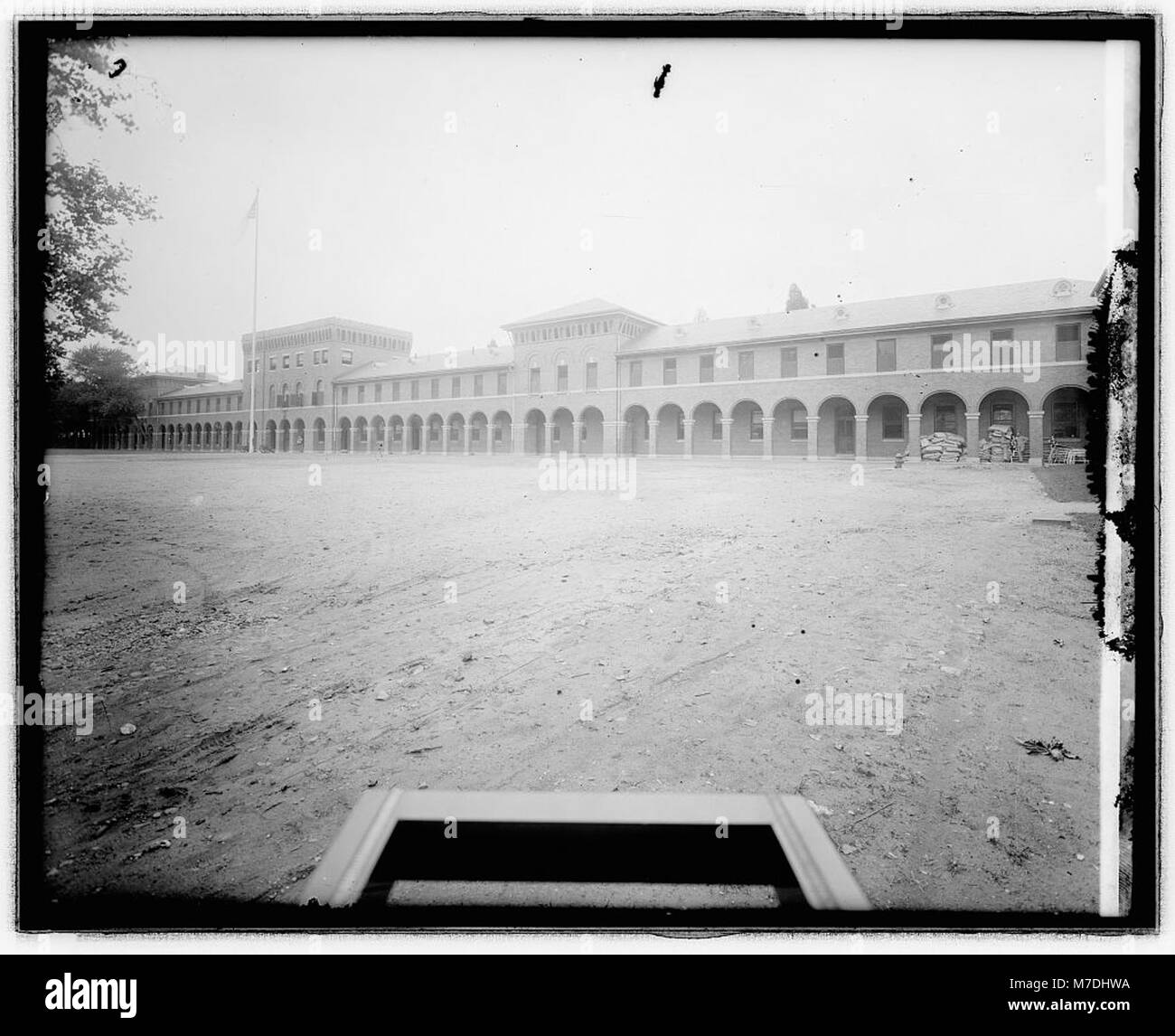 The Marine Barracks in Washington, D.C., a historic military ...
