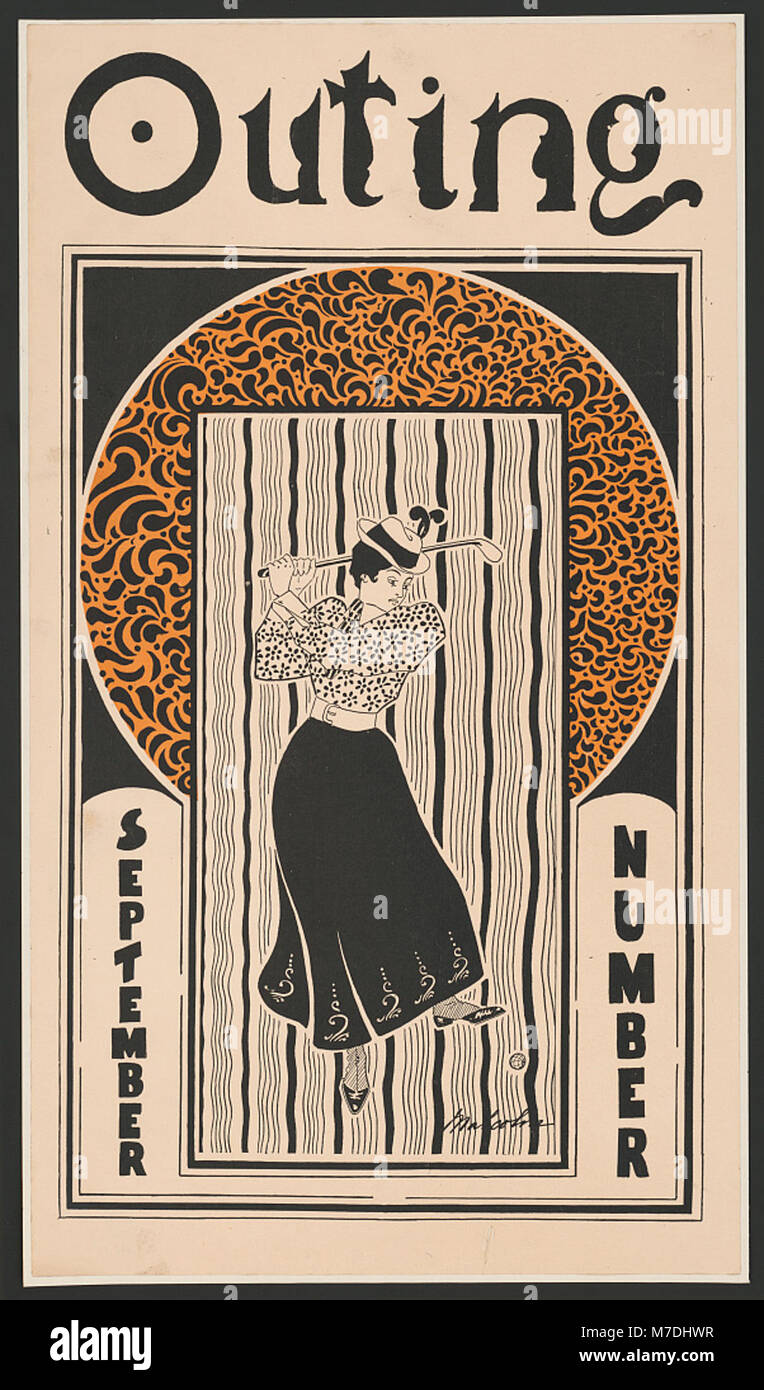 The September edition of the Outing magazine, a popular publication in ...