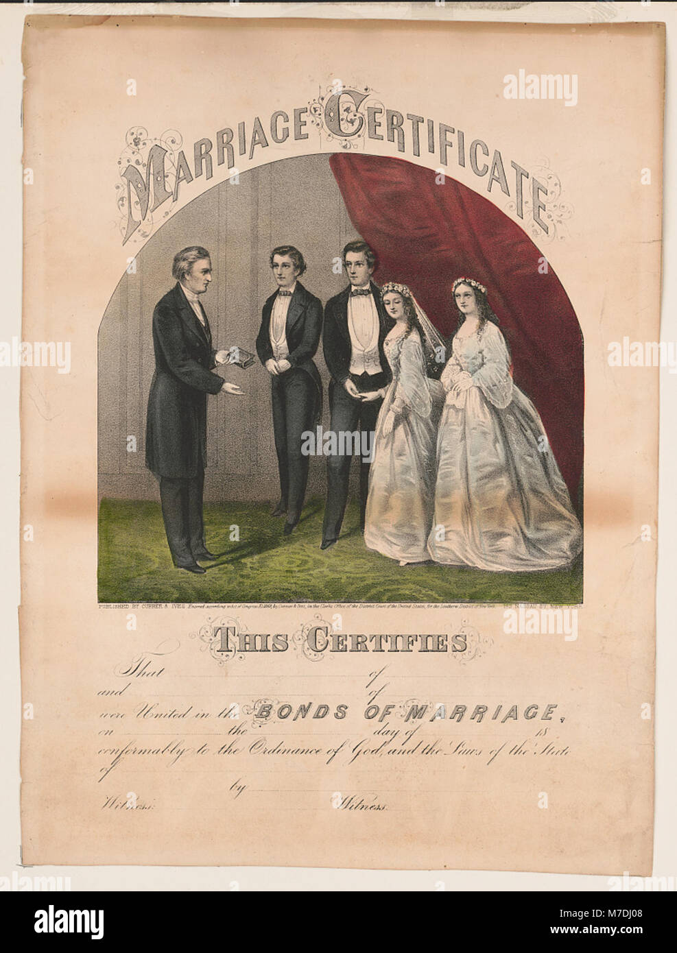 Marriage certificate history hi-res stock photography and images - Alamy