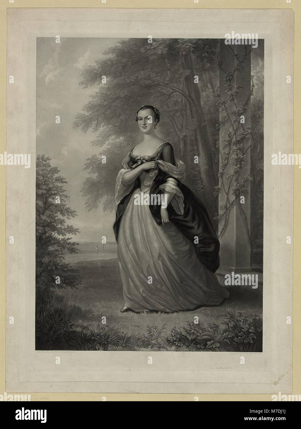 George washingtons wife hi-res stock photography and images - Alamy