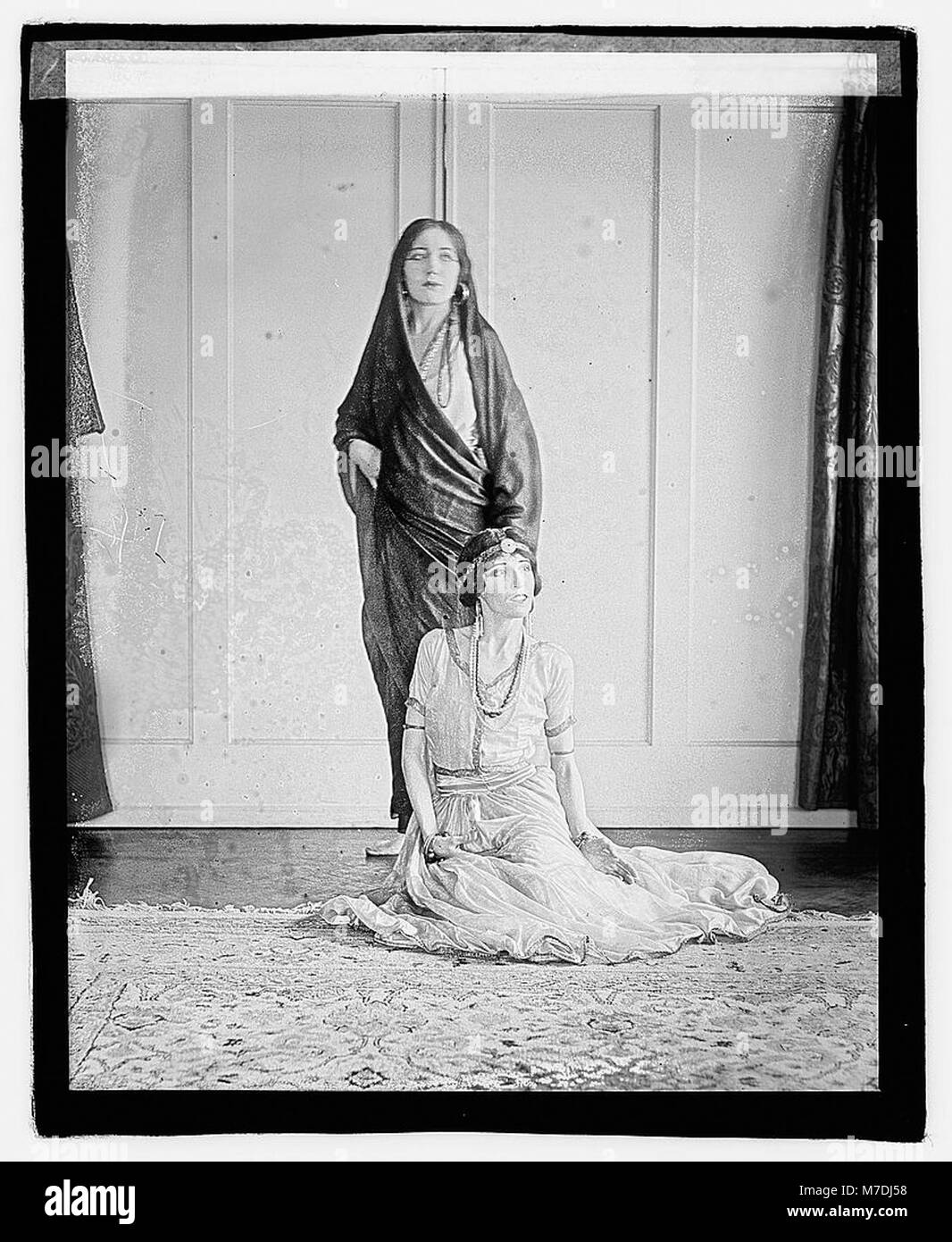 A photograph of Mary Howry and Elizabeth Ormand, possibly captured in a ...