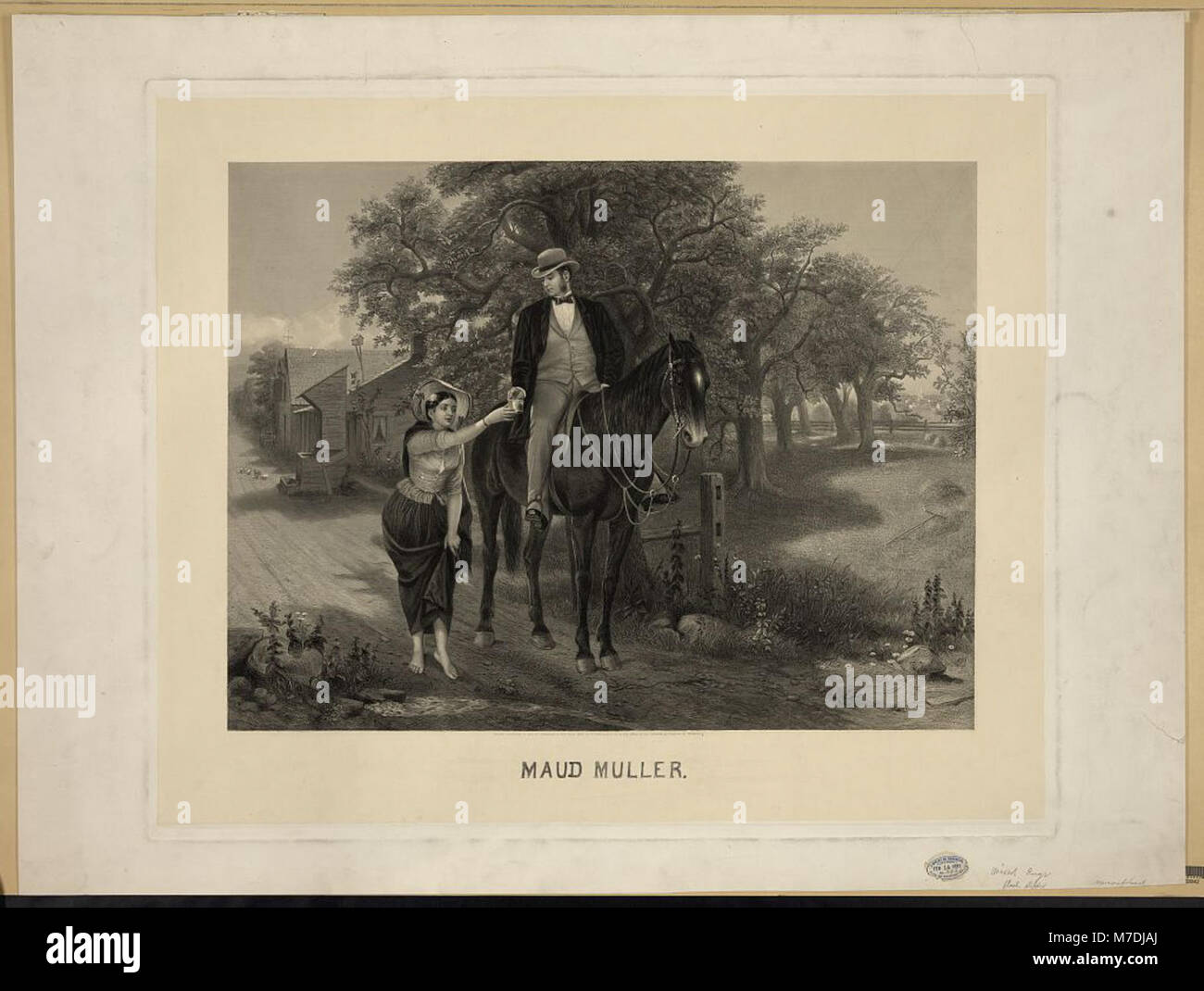 A portrait of Maud Muller, a notable figure in early 20th-century ...