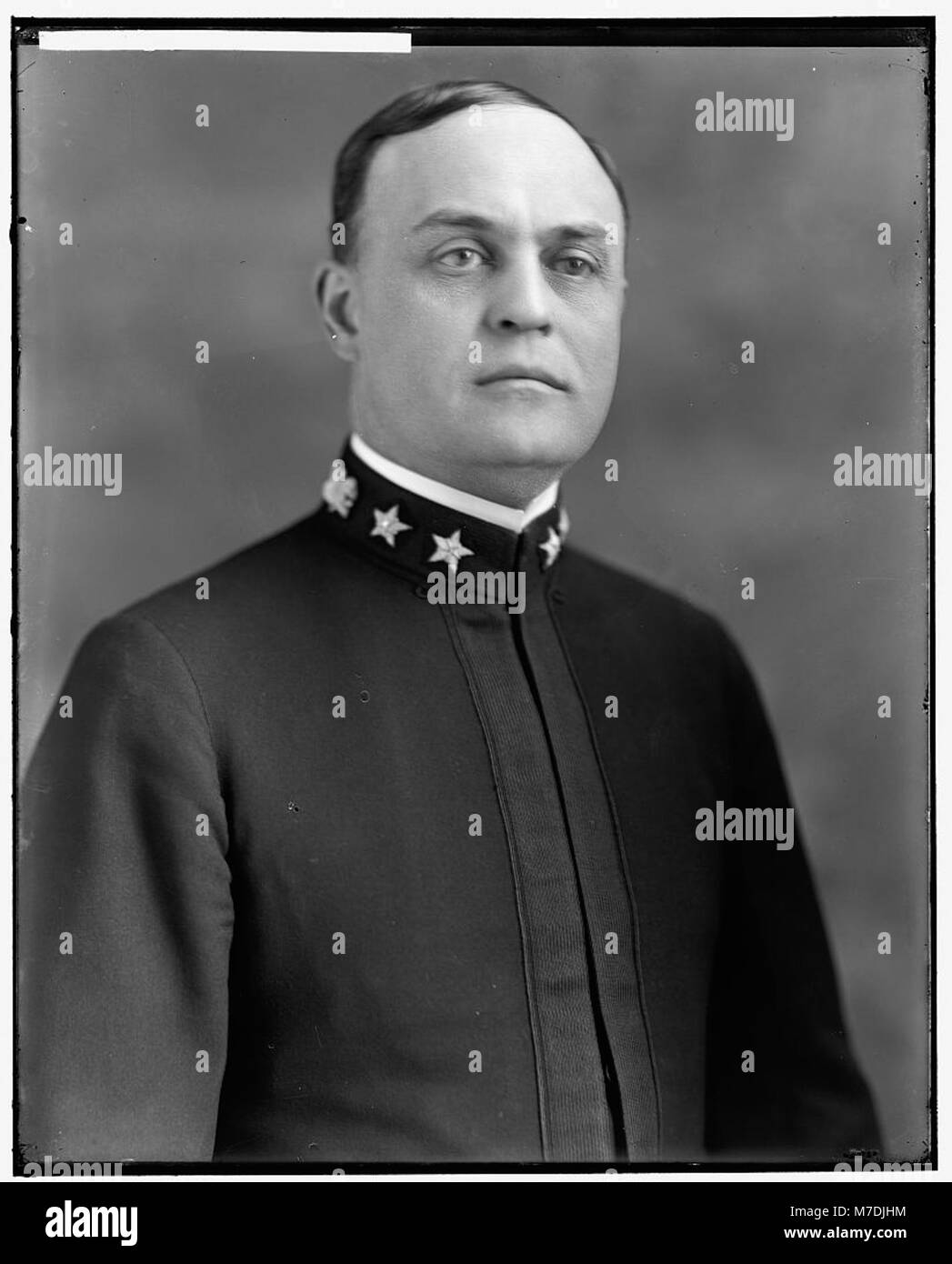 A portrait of Samuel McGowan, an admiral, reflecting his role in ...