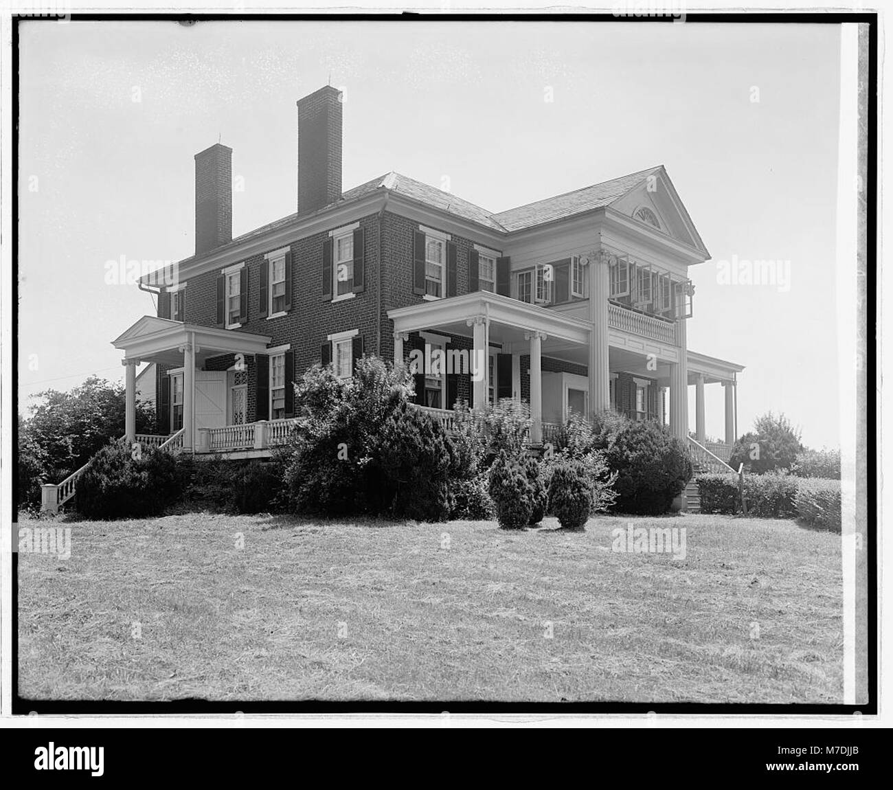 A photograph of the Dutar house designed by McKeever & Goss. The house ...
