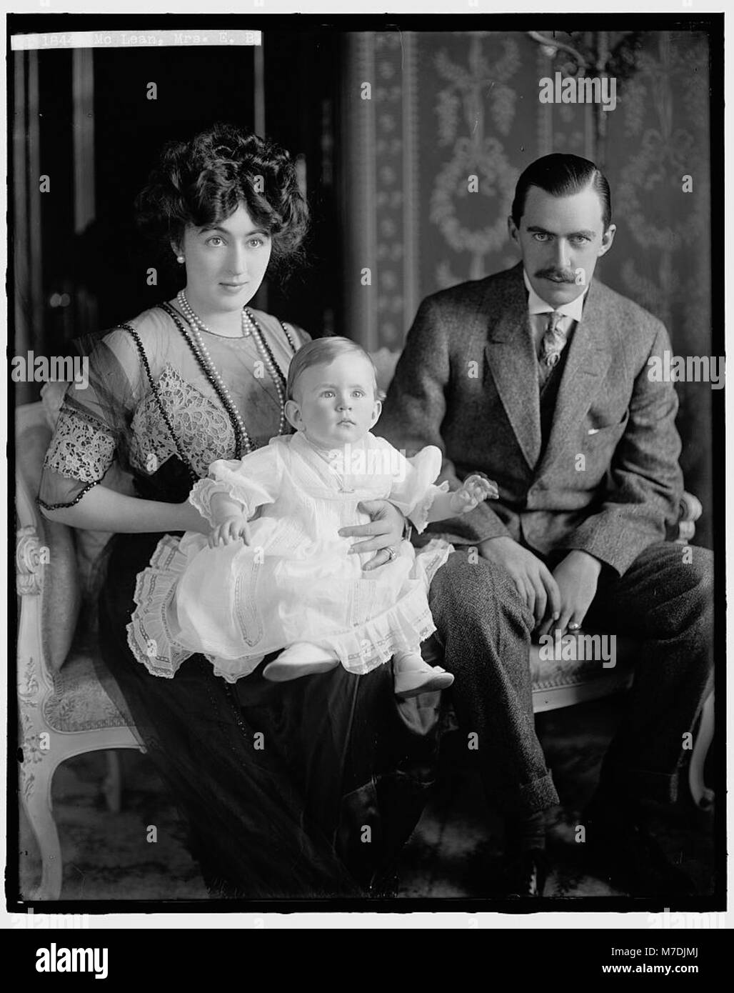 This photograph features Mrs. Edward B. McLean, a prominent figure ...