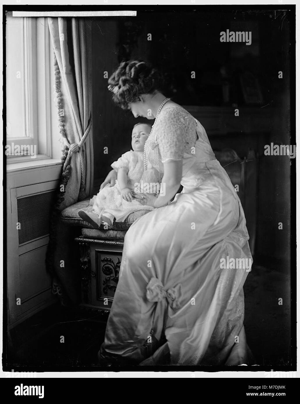 A portrait of Mrs. Edward B. McLean, showcasing her personal and public ...