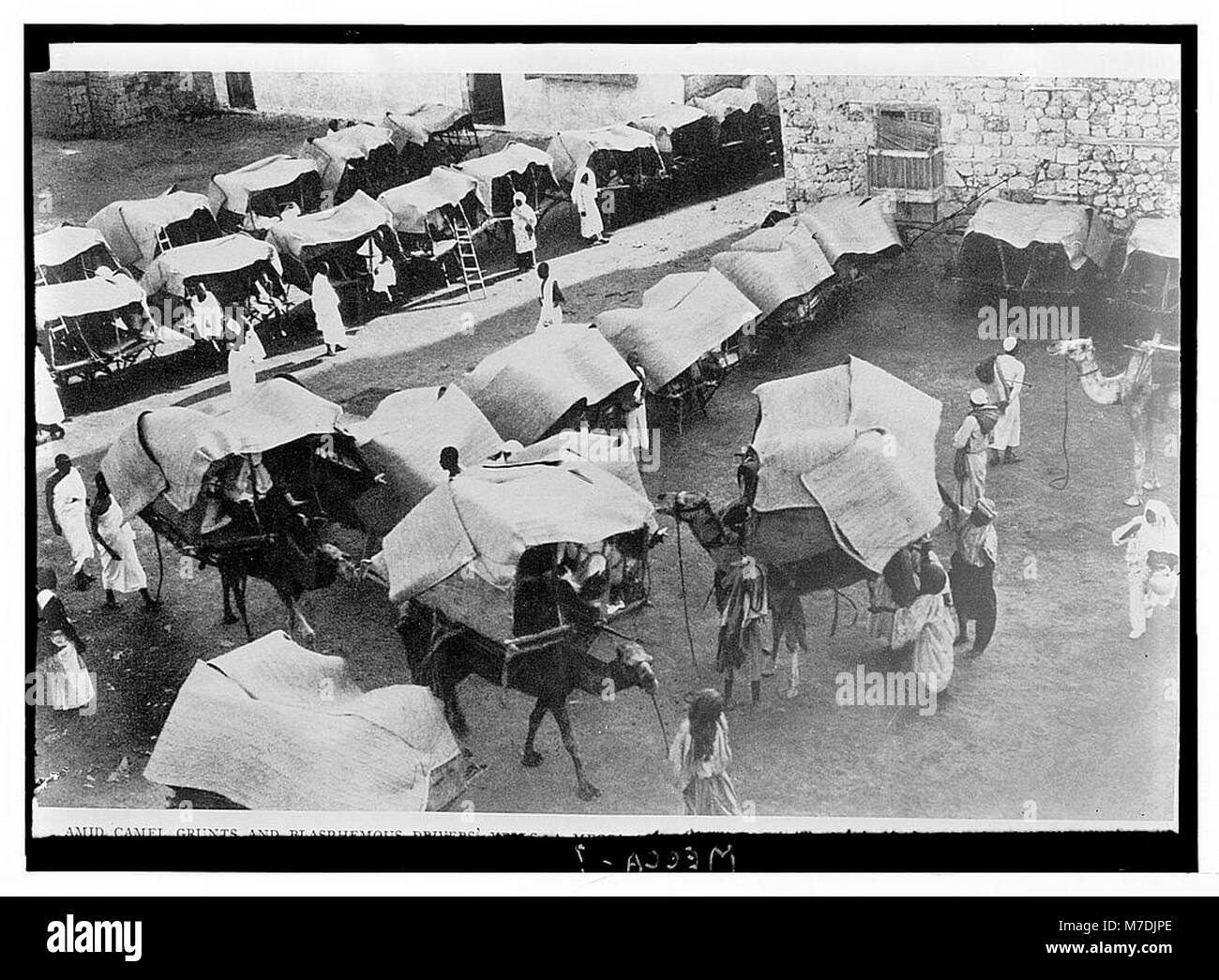Pilgrims tents hi-res stock photography and images - Alamy