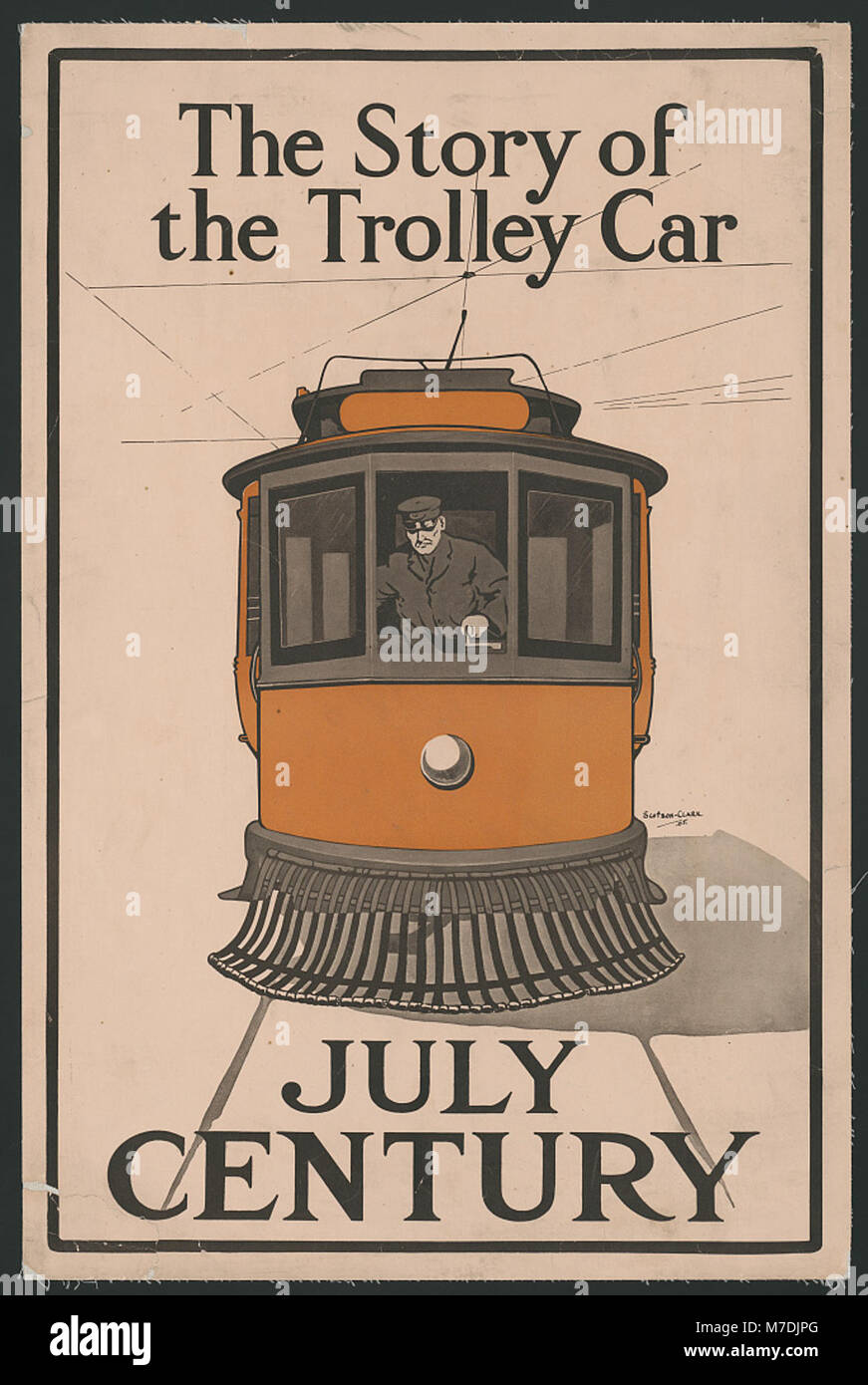 Early 1900s trolley car hi-res stock photography and images - Alamy