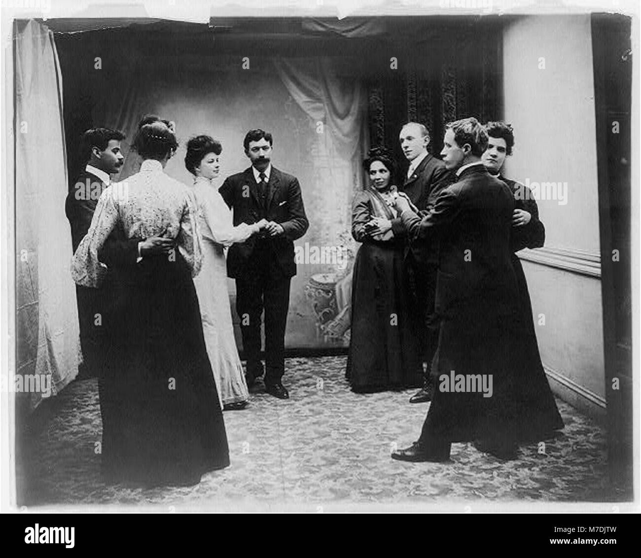 Traditional irish dancers Black and White Stock Photos & Images - Alamy
