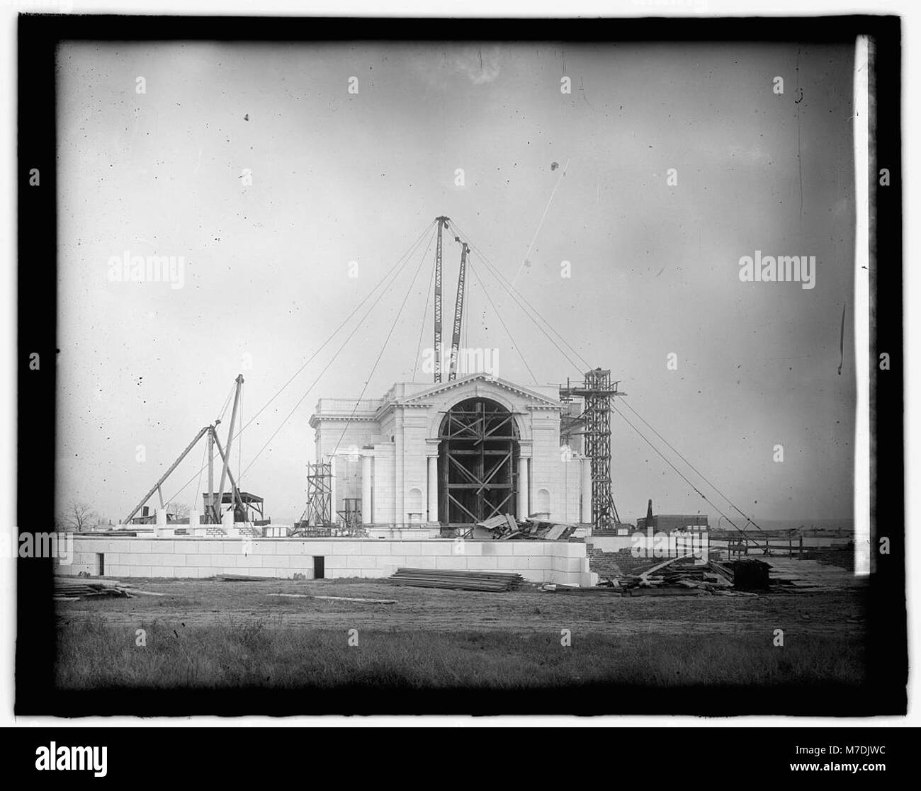 Memorial amphitheater arlington national Black and White Stock Photos ...