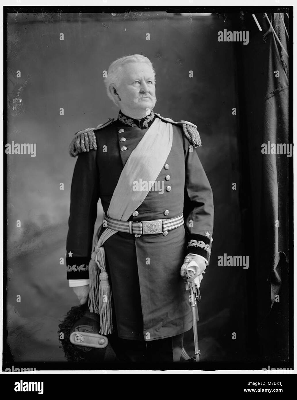 A portrait of General W. Merritt, an important figure in U.S. military ...