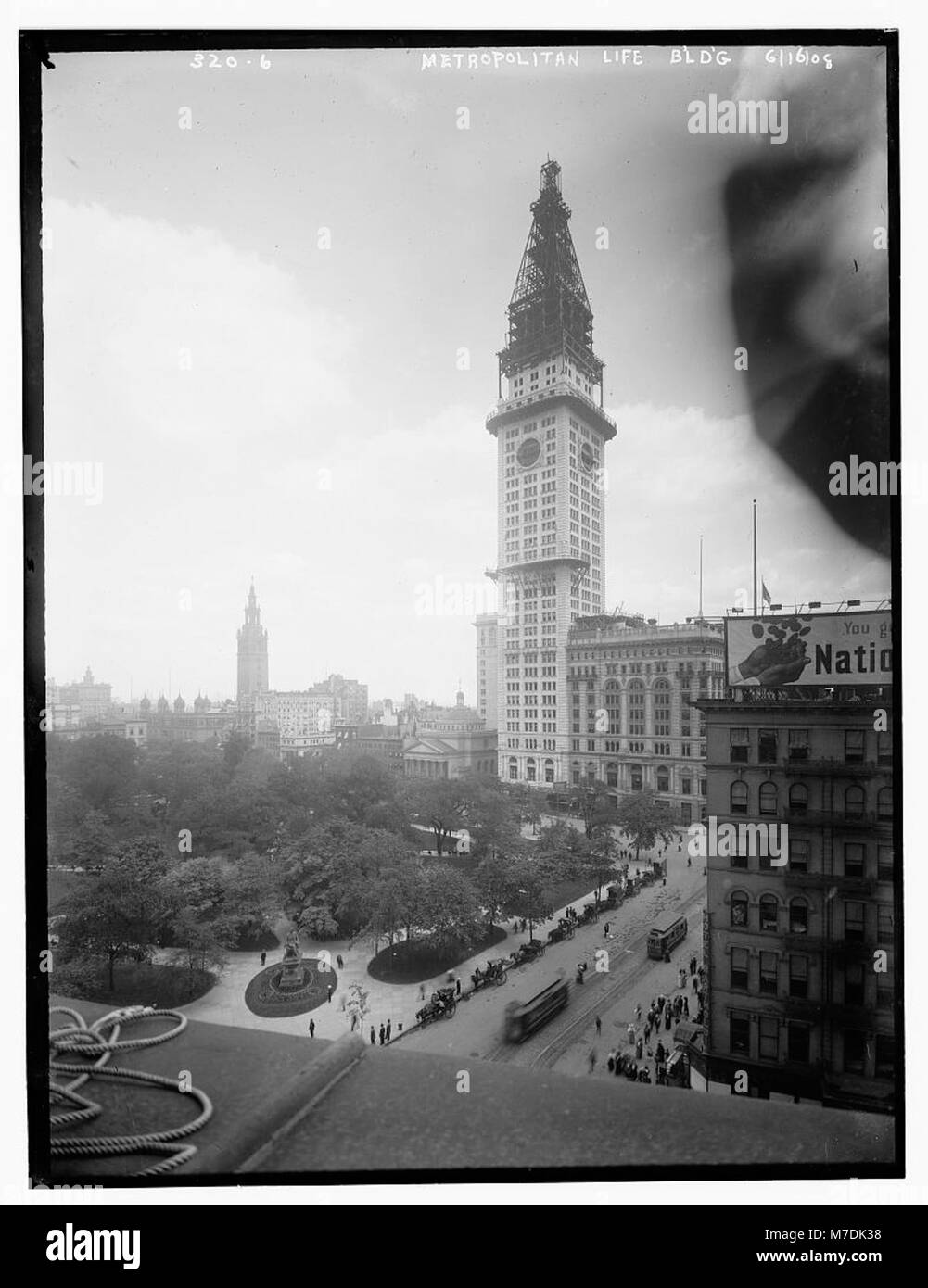 The Metropolitan Life Insurance Company Tower, a historic landmark in ...