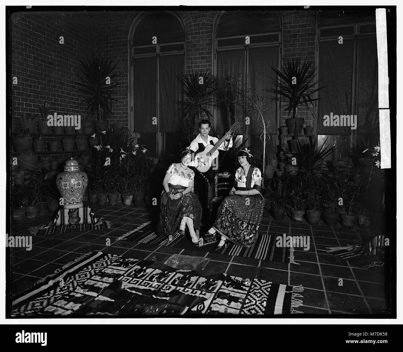 A group photograph of individuals associated with the Mexican Embassy ...