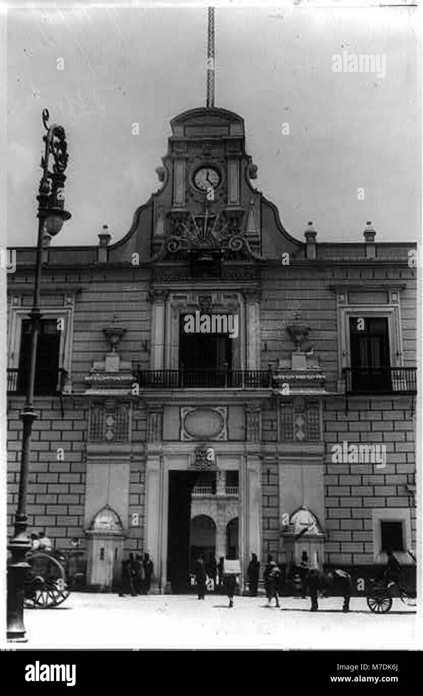 Painting buildings building a city Black and White Stock Photos ...