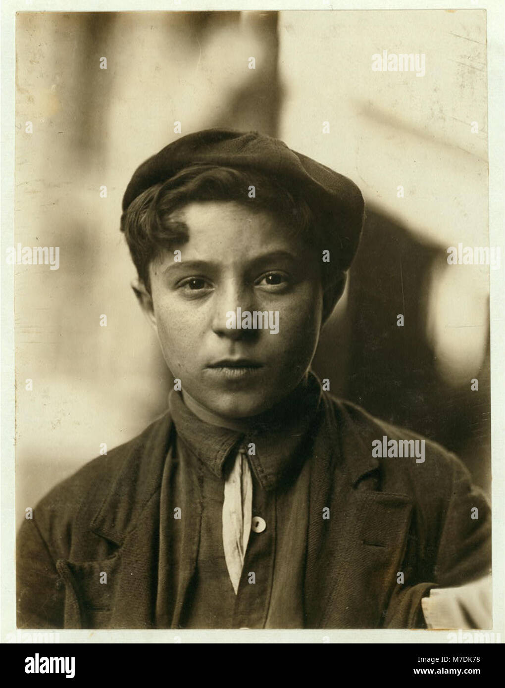 This record refers to Meyer Slein, a 12-year-old newsboy involved in ...